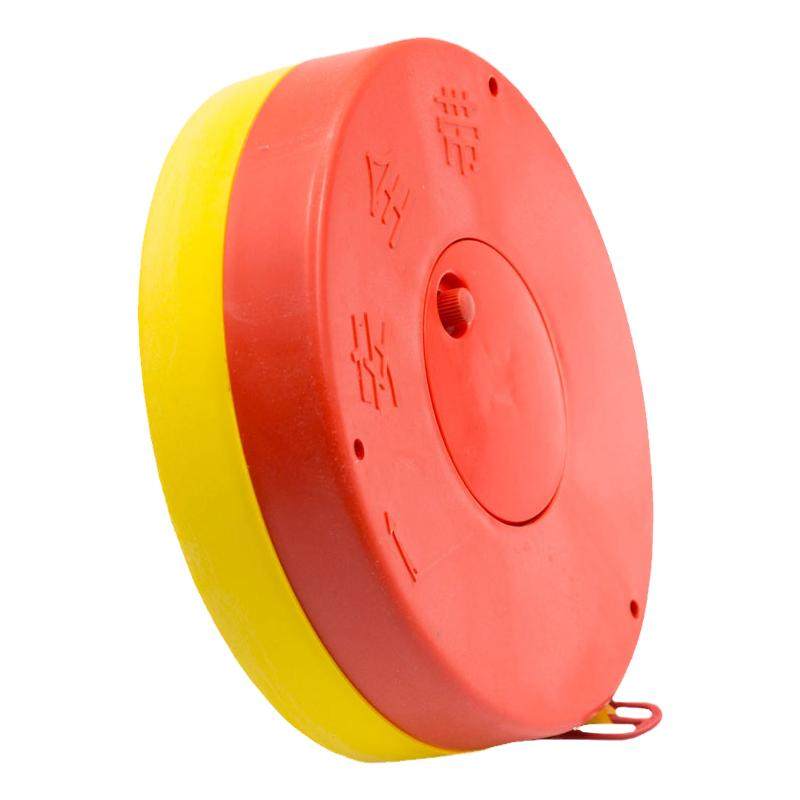 Warning Isolation Line 100 Meters - Disc Type Safety Construction Tape