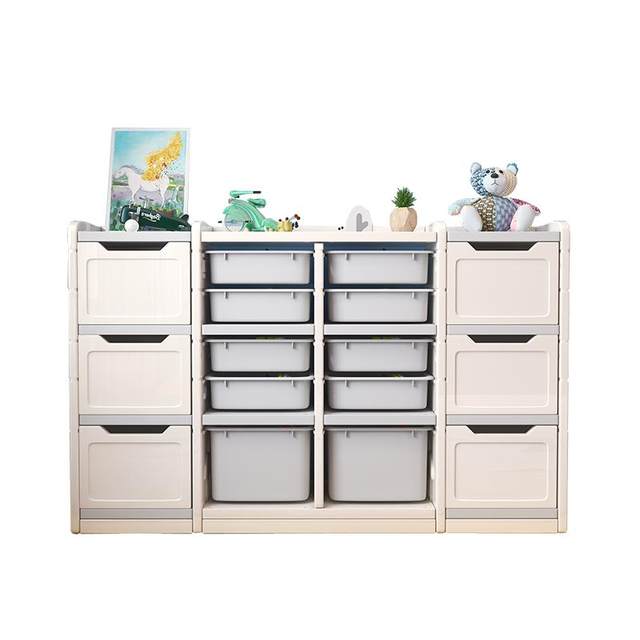 Children's toy storage rack Baby setting object toy rack classification ...