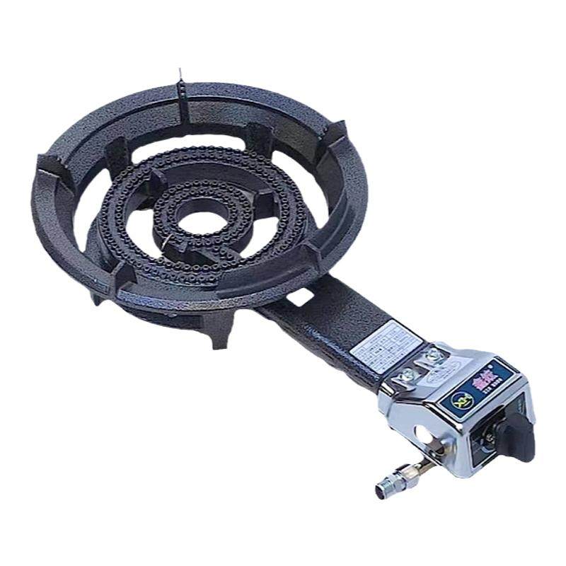 Xh Commercial Cast Iron Gas Stove - Single Burner, Low Pressure ...