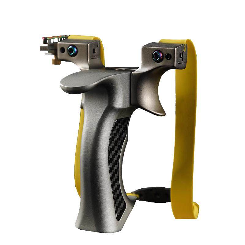 Gongtu Superhero Slingshot - 440 Stainless Steel & Titanium Alloy