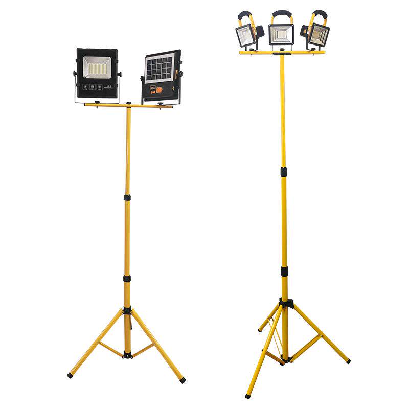 Outdoor Flood Light Bracket - Telescopic Stand with Portable LED ...