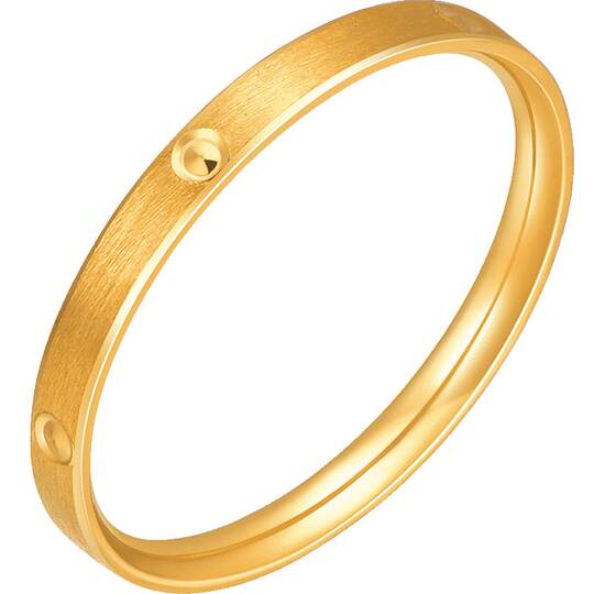 Ming Brand Jewelry Pure Gold Couple Ring - AFM0147 Fashion Stacked Ring