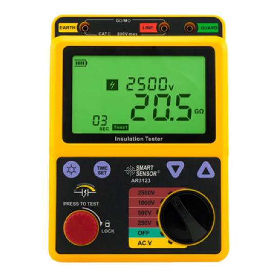 Xima Insulation Resistance Tester - Digital High Voltage Resistance ...