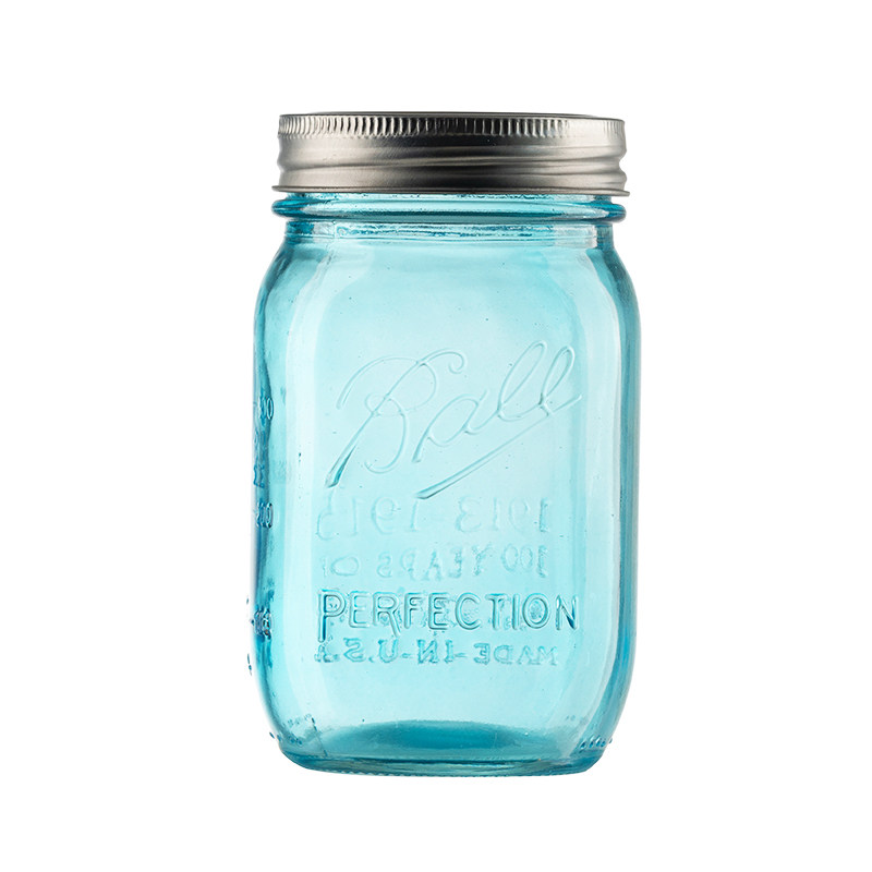 Mason Jars - Commemorative American Style Glass Canister (2-Pack)