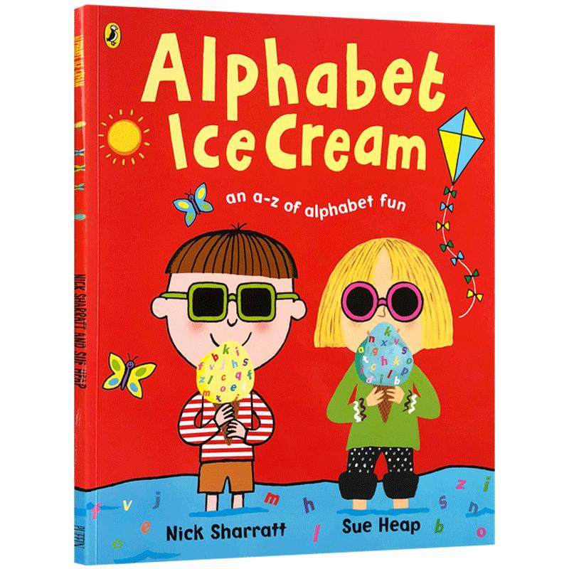 Livre de crème glacée à l'alphabet recommandé par wu minlan : un ...