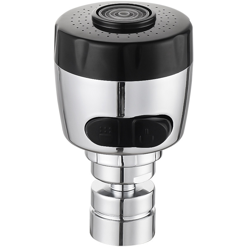 Splash-Proof Mop Pool Faucet Connector with Rotating Foamer