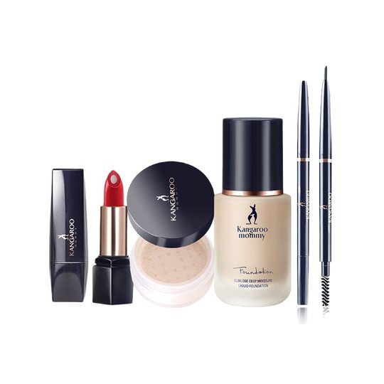 Kangaroo Mother Makeup Set for Pregnant Women: Liquid Foundation ...