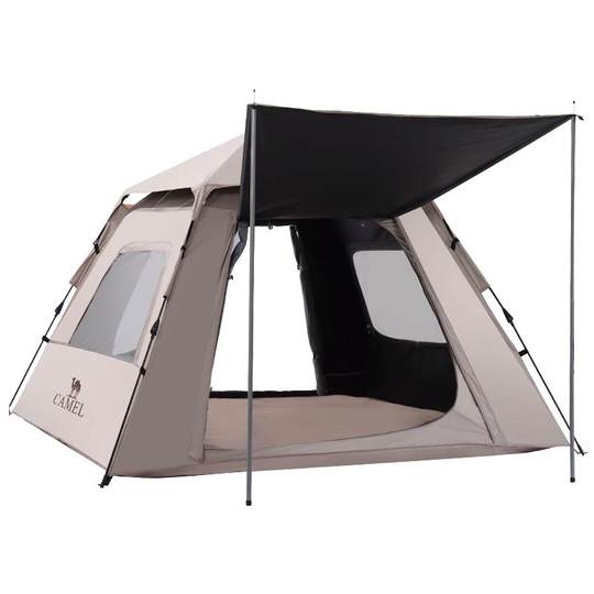 Camel Happy Pro Camping Tent | Portable Automatic Canopy Awning for ...