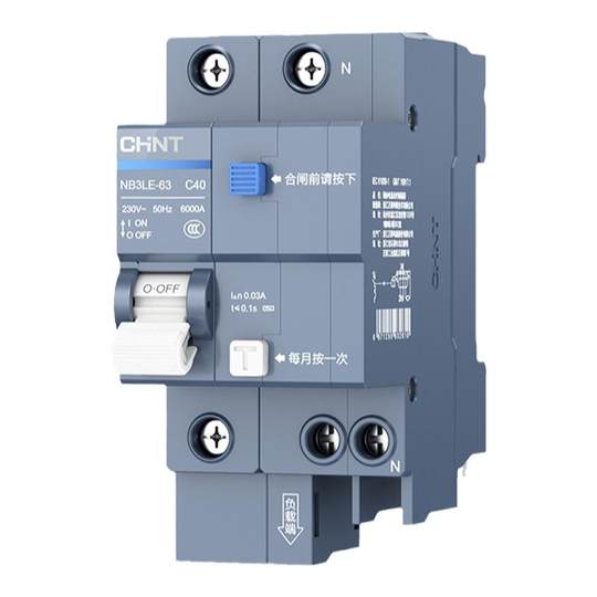 Chint Taiji NB3LE Leakage Protection Circuit Breaker 2P63A Leakage Protector Main Gate Open ...