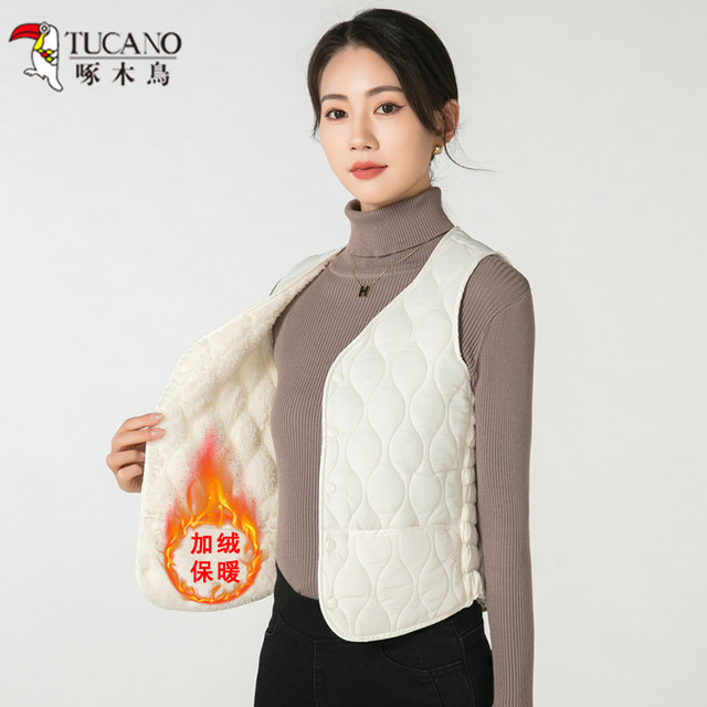 Plel cotton -horse armor female 2024 Winter wearing the inner body and ...