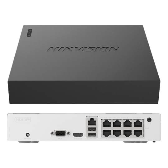 Hikvision disco duro de vigilancia grabadora de vídeo nvr home poe ...