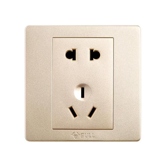 Bull Type 86 Single-Control Light Switch - Champagne Gold