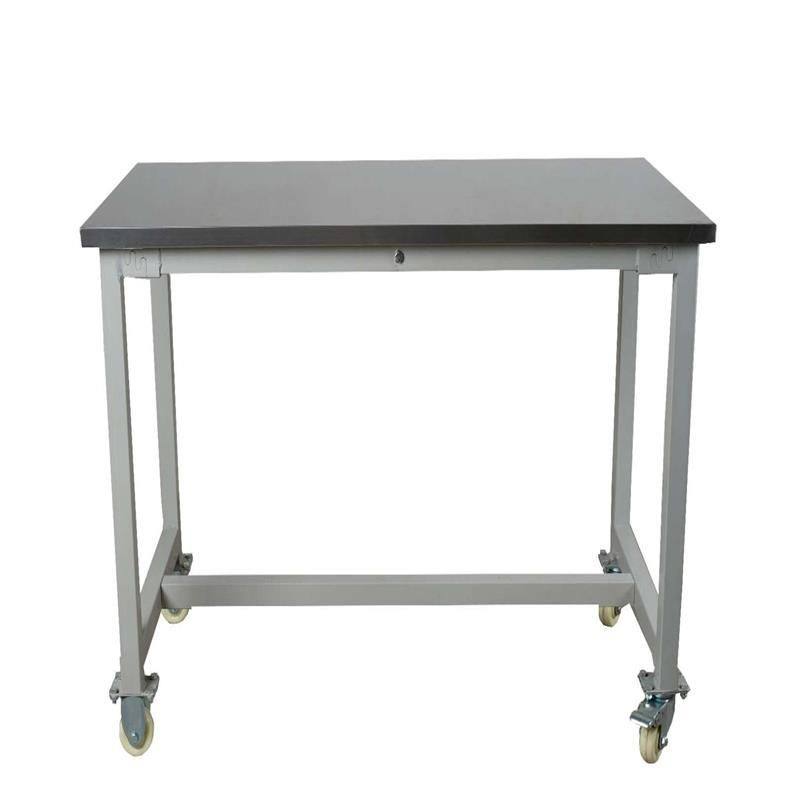 Heavy-Duty Stainless Steel Mobile Workbench Trolley with Wheels for ...