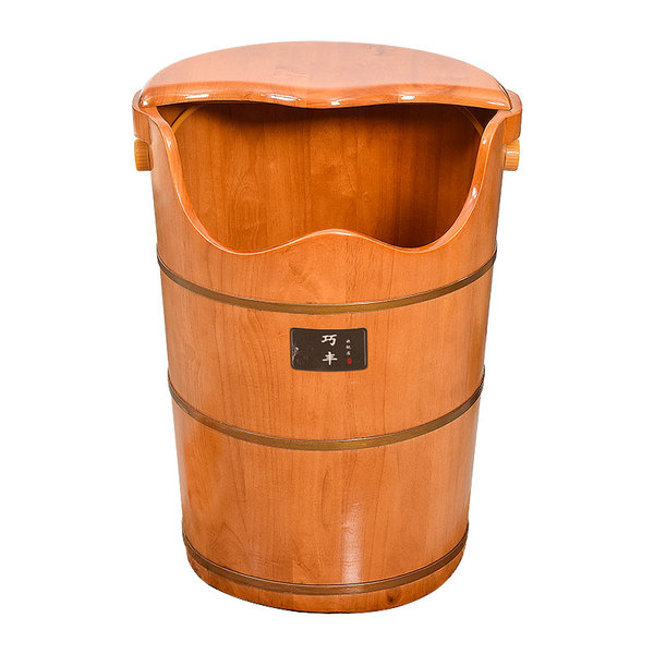 Foot washing bucket - 60cm high/thickened oak barrel + fumigation ...