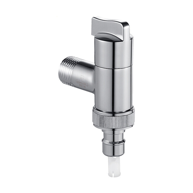 Submarine Brass Washing Machine Faucet - Automatic Snap-On - Black ...