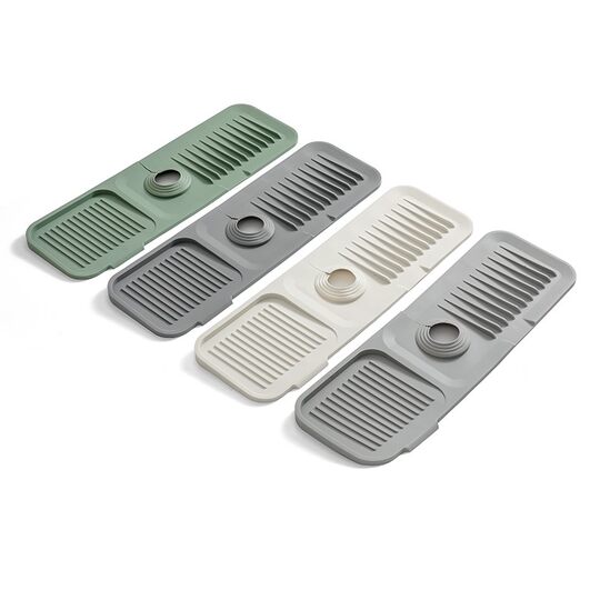 Kitchen Faucet Silicone Waterproof Pad - Sink Drain Pad, Splash Pad for ...