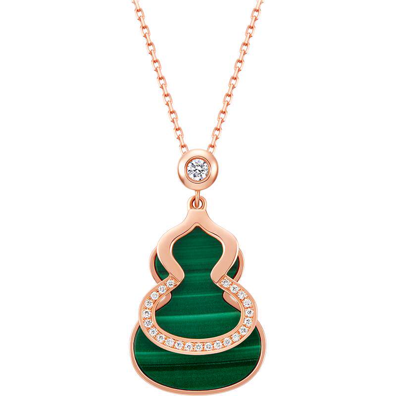 Dây Chuyền Mặt Dây Chuyền Vàng 18K Chow Tai Fook Enzo Đá Quý & Kim ...