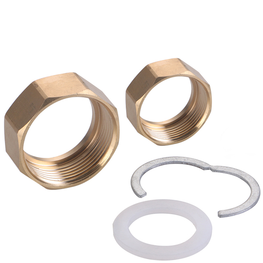 Tuerca de tubo corrugado de acero inoxidable Canch - 1.5 y 2 pulgadas