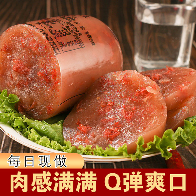 Hebei specialty: donkey meat stew, fresh enema sausage, authentic ...