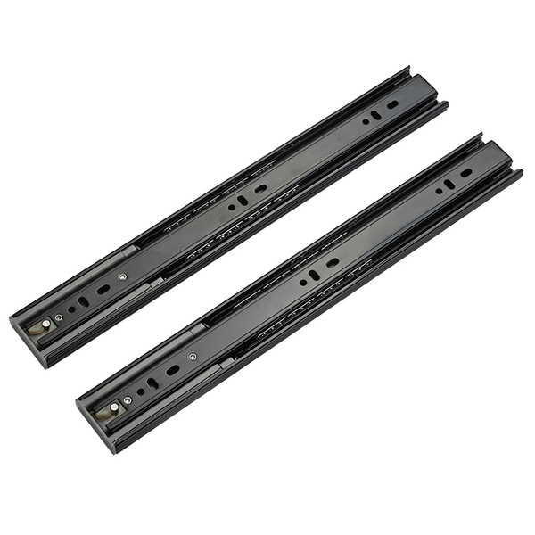 Stainless steel guide cabinet damping buffer black drawer track | EBUY7 ...