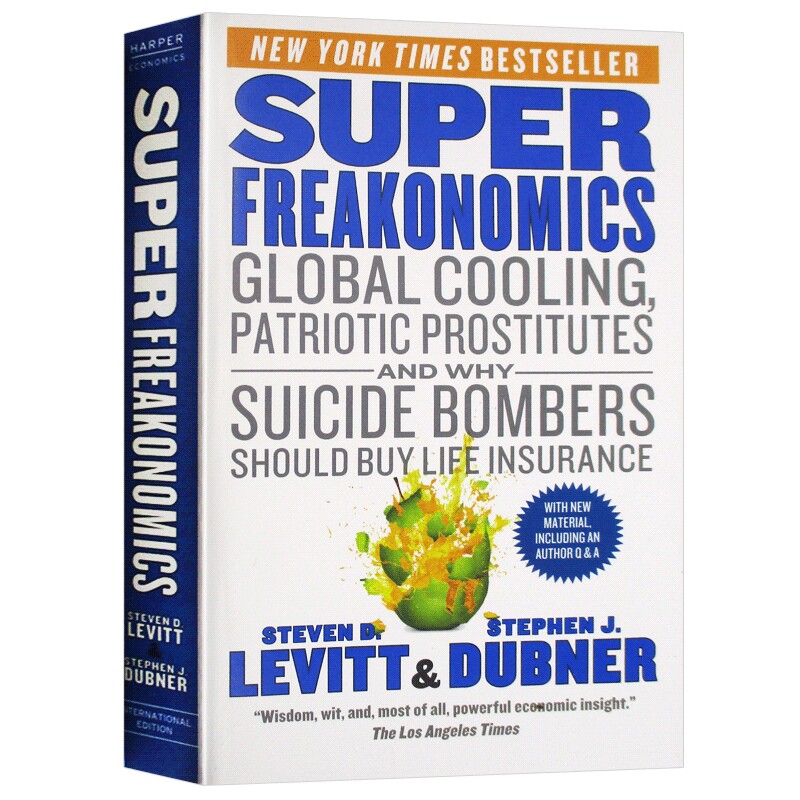 Freakonomics & superfreakonomics のオリジナルの英語の本 |ビル・ゲイツ氏推奨の英語版