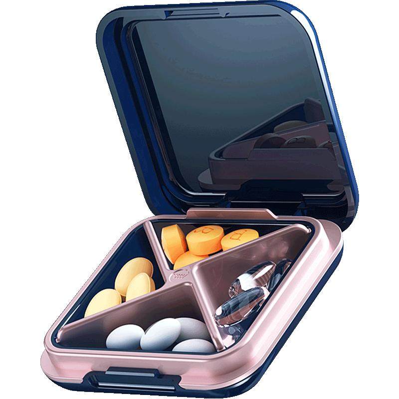 Portable Pill Box - Three Meals a Day Medicine Dispenser