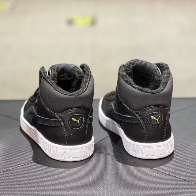 PUMA Puma New 1948 Men and Women Couple Winter High Gang Holding Warm ...