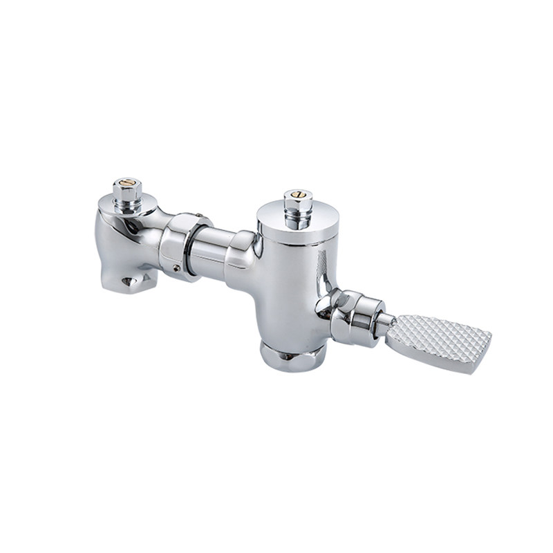Squatting Toilet Flush Valve - Foot-operated, Hand-pressed