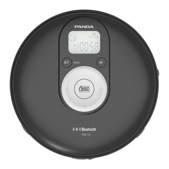 Panda CD-12CD Walkman Portable Mini Player | Retro Bluetooth CD Player