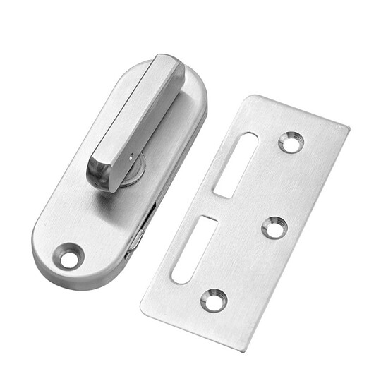 Zhanhan Sliding Door Lock - 90 Degree Right Angle Hook Lock - Stainless ...