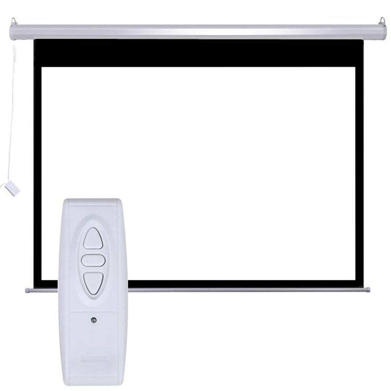 Electric Projection Screen Custom Sizes - 60", 100", 120", 150" - High ...