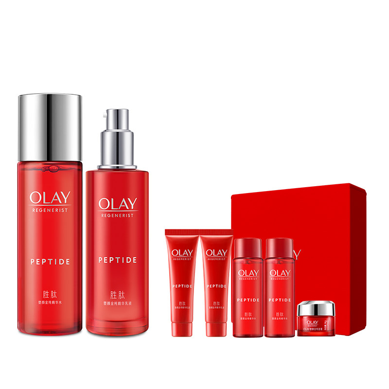 Olay Big Red Bottle Pflegeset - Wasser & Emulsion