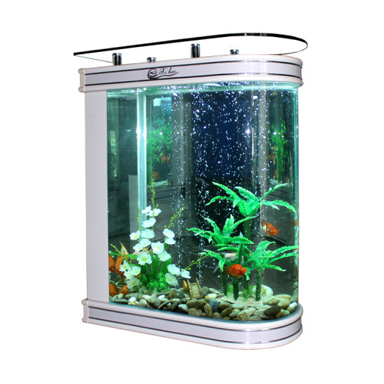 Custom-Made Ecological Bullet Fish Tank Aquarium - Glass Medium to ...