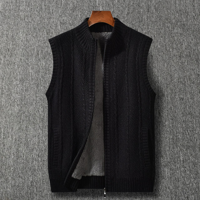 Men's business casual style autumn and winter large size fat man's ...