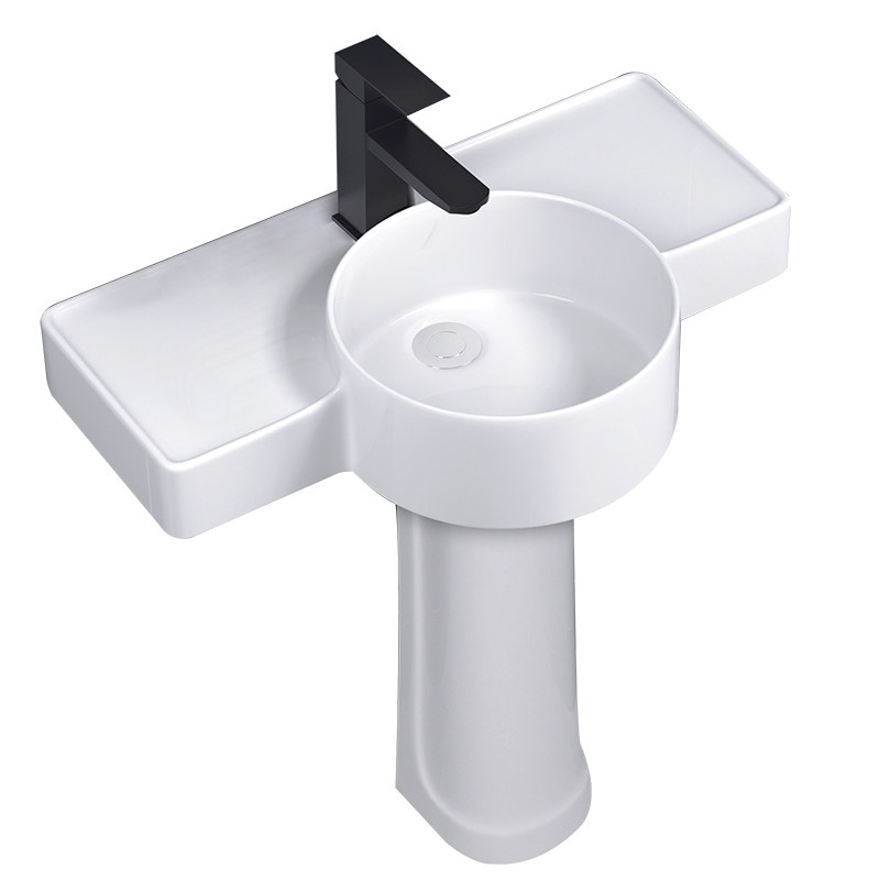 Ceramic Large Pedestal Basin - Household Shampoo Pool