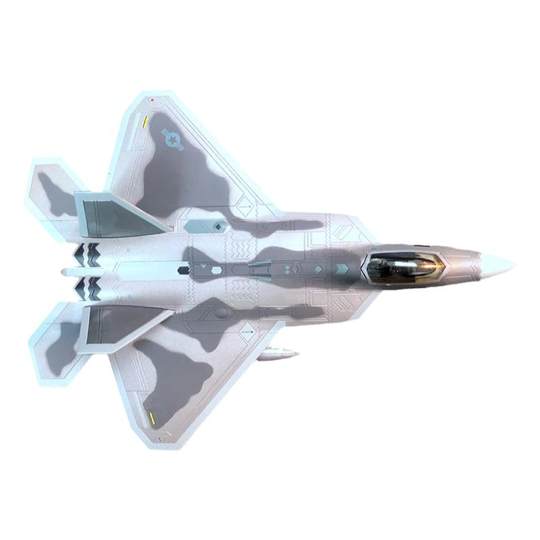 Alloy F22 Raptor Stealth Fighter Metal Model with Landing Gear ...