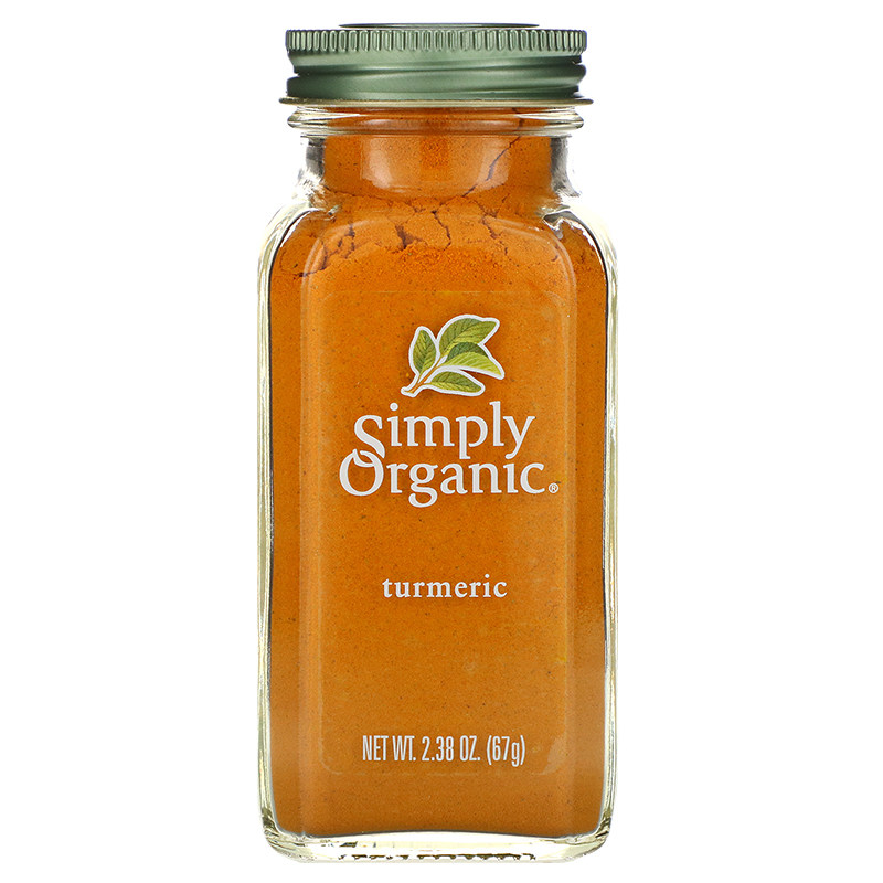 American Simply Organic Turmeric Powder - Natural Organic Pure Curcumin ...