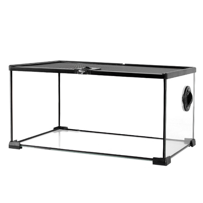 Reptizoo Reptile Pet Breeding Box - Glass Tank for Lizards, Geckos, and ...