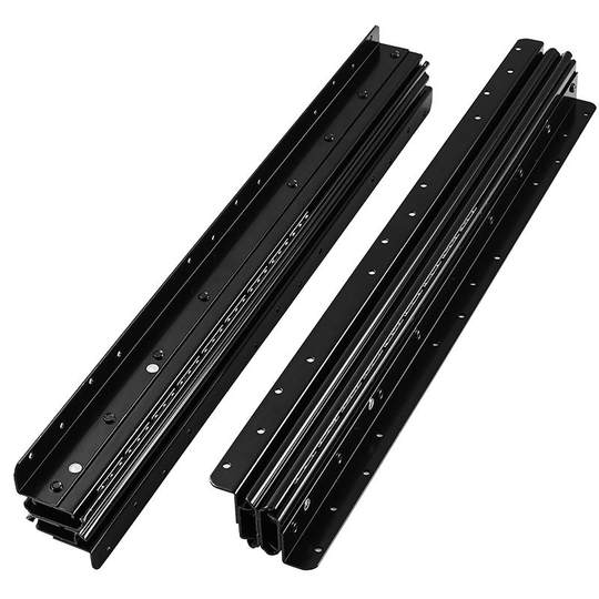 Good Heavy-Duty Stair Cabinet Track Slide Rail Bottom Drawer Storage ...