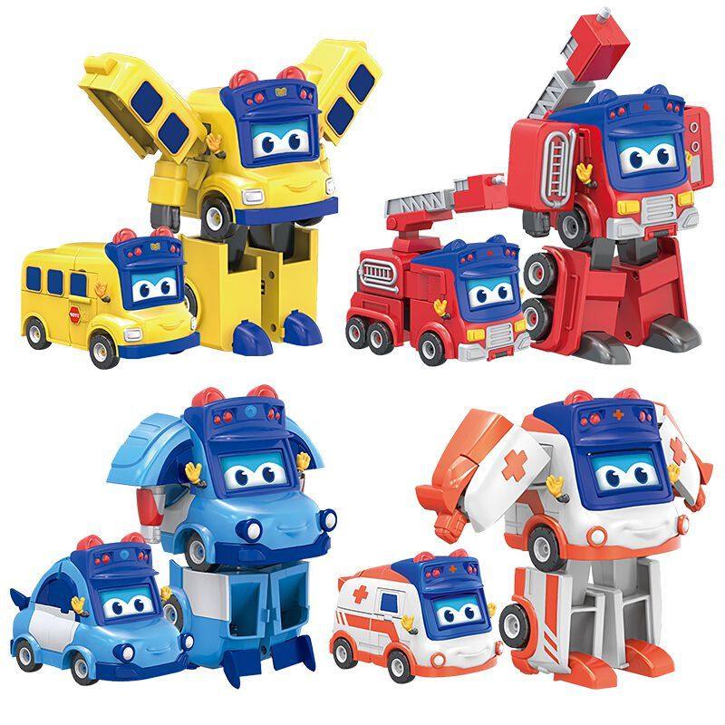 Variety school bus goethe deformation toy - captain gothic robot king ...