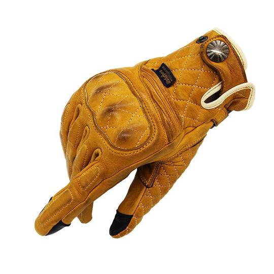 Uglybros Ubg-R502 Sheepskin Motorcycle Gloves - Retro All-Season Riding