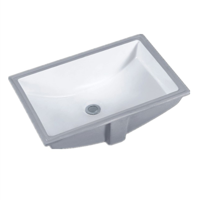 Enlarged Undercounter Basin - Square Ceramic Wash Basin - Bathroom Wash ...