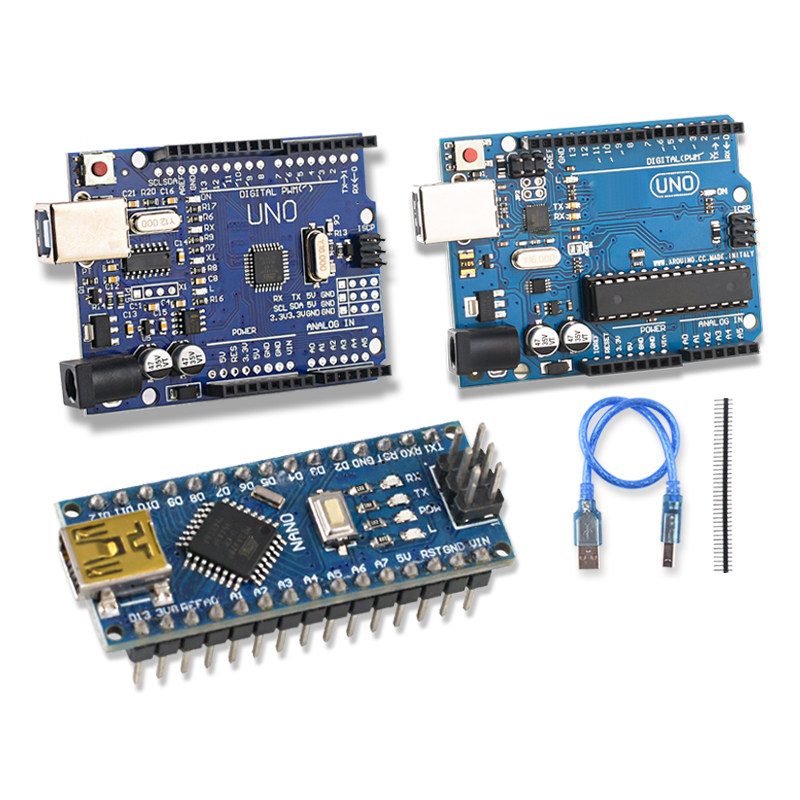 Kit de placa de desarrollo arduino nano uno r3 con microcontrolador ...