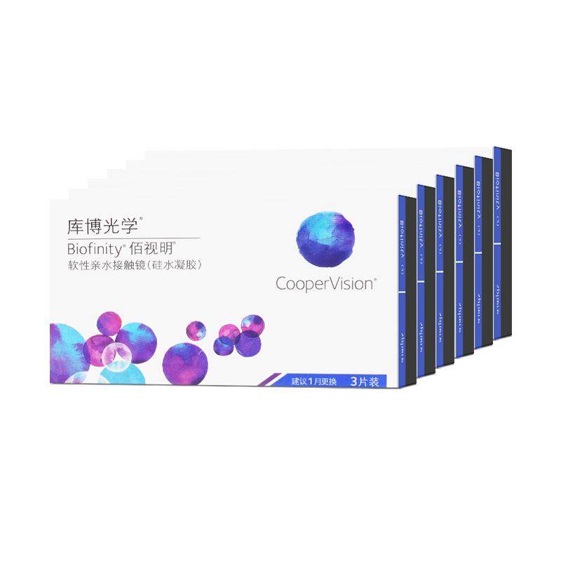 Cooper optics baishiming silikon-hydrogel-kontaktlinse | monatliche einwegartikel