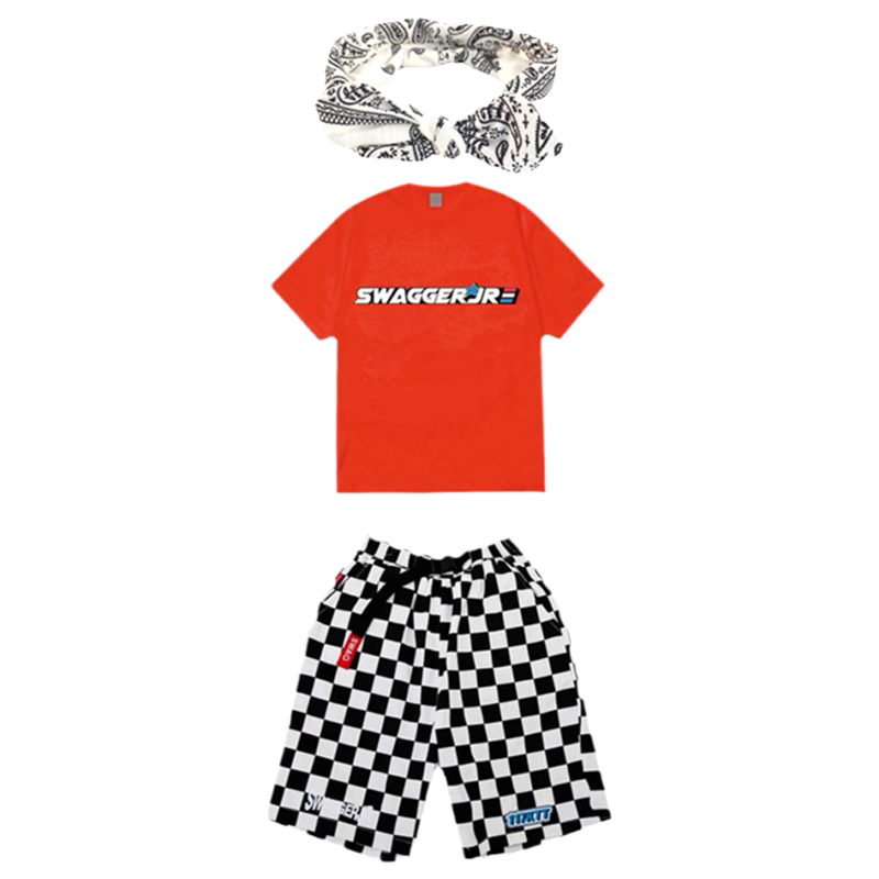 Swagger.jr Hip Hop Clothing Set - Kids Street Dance Outfit