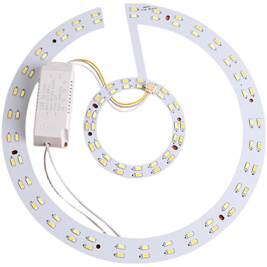 LED Ceiling Light Replacement Core - Round Magnetic 3-Color Wick