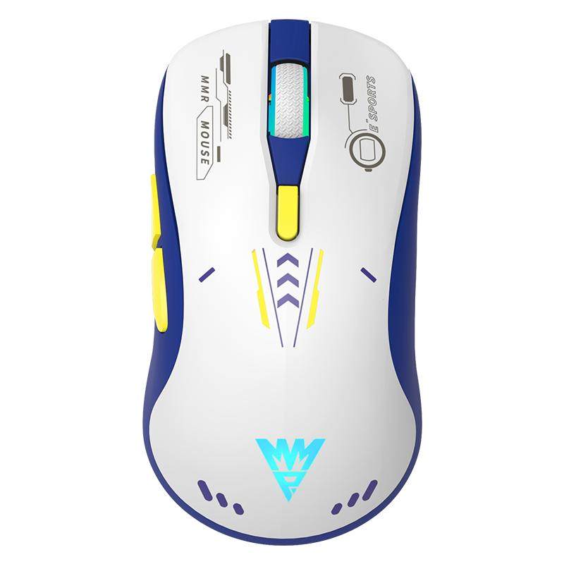 Wrangler M6 Mecha Version Wireless Gaming Mouse 2.4G Bluetooth Dual ...