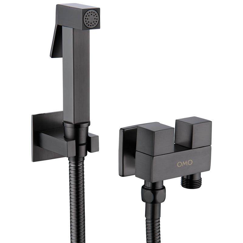 Copper Handheld Bidet Sprayer Kit - Bathroom Toilet Wash Faucet