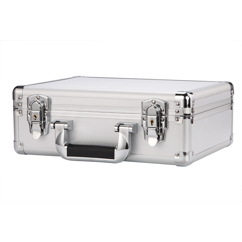 Password Storage Box - Aluminum Alloy Portable Money and Valuables Safe ...