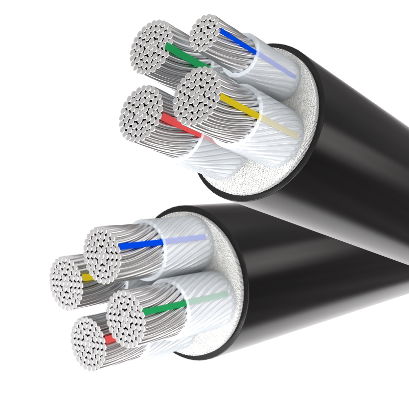 National Standard Aluminum Core Cable 4-Core 10 16 25 35 50 95 120 ...